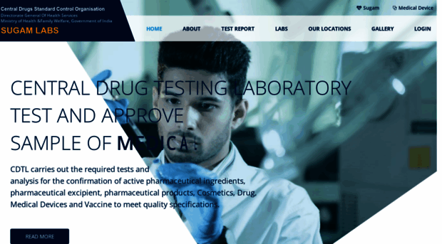 sugamlabs.gov.in - CDSCO- Sugam Labs - Sugam Labs
