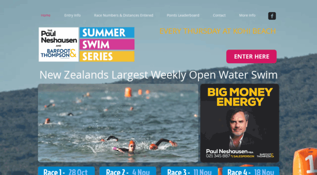 summerswim.co.nz - Summer Swim Series - Summer Swim