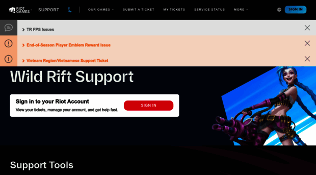support-wildrift.riotgames.com - Wild Rift Support - Support Wild Rift ...
