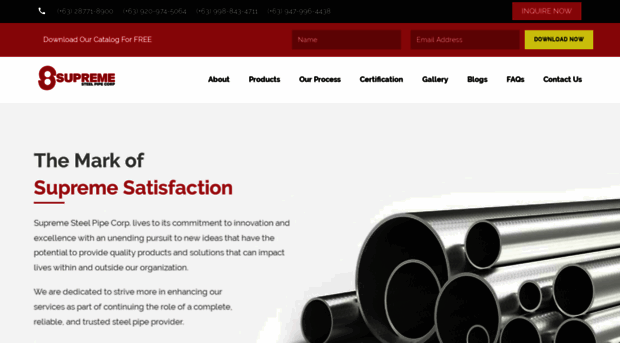 supremepipe.com - Trusted Steel Pipe Provider Ph... - Supreme Pipe
