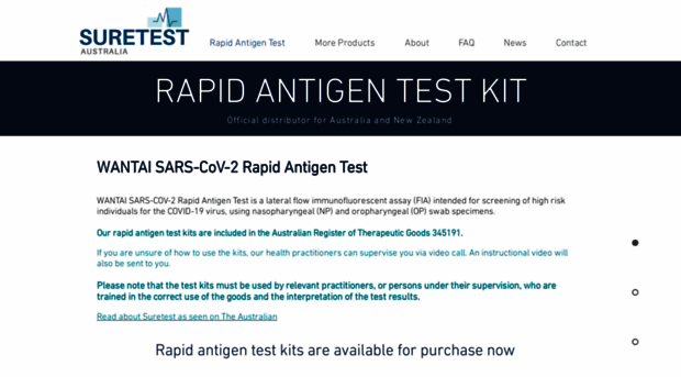 suretest.com.au - Rapid Antigen Test Kits | Sure... - Suretest