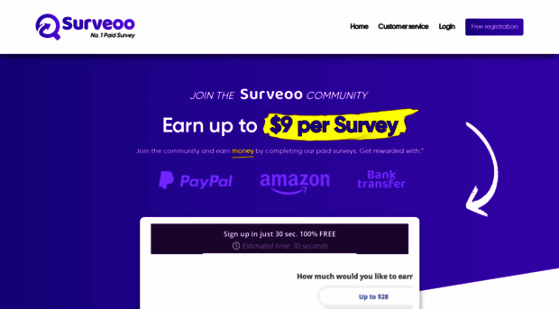 surveoo.com - Surveoo.com | Paid surveys on ... - Surveoo