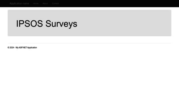 survey.ipsos.be - Home Page - My ASP.NET Applica... - Survey Ipsos