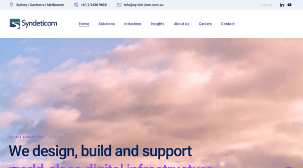 syndeticom.com.au - Syndeticom | Digital Infrastru... - Syndeticom