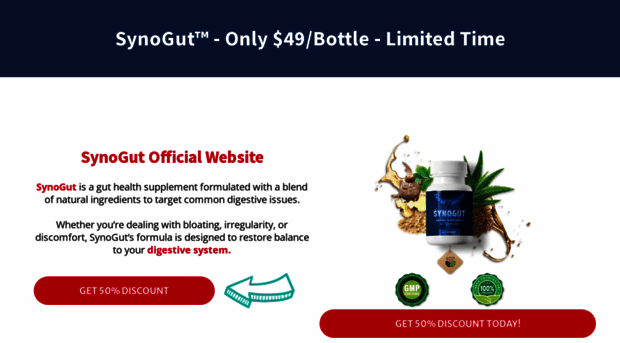synogut.systeme.io - Synogut™ | Official Website - ... - Synogut Systeme