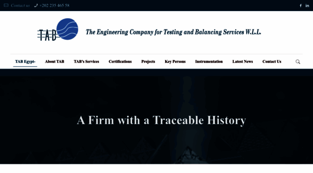 tab.com.eg - The Engineering Company for Te... - TAB