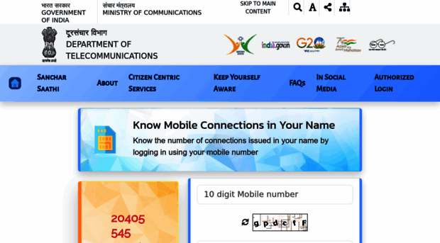 tafcop.sancharsaathi.gov.in - TAFCOP - TAFCOP Sancharsaathi