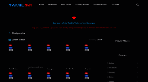 tamilgun.org.es - TamilGun - Watch Mp4 Tamil Mov... - Tamil Gun