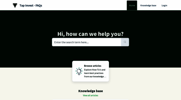 tapinvest.freshdesk.com - Support : Tap Invest - FAQs - Tap Invest ...