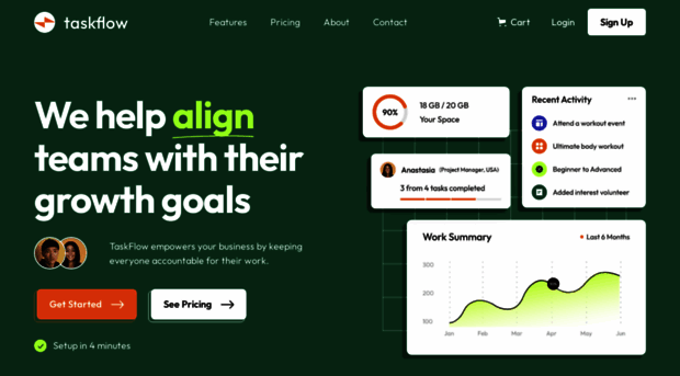 taskflow-webflow-ecommerce-template.webflow.io - Homepage | TaskFlow - Webflow ... - Task Flow ...