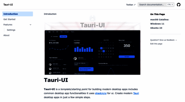 tauriui.vercel.app - Tauri-UI - Tauri UI Vercel