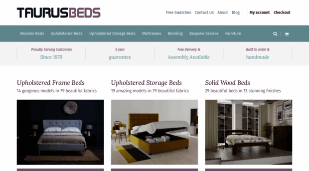 taurusbeds.co.uk - Bed Shops London - Superb Rang... - Taurus Beds
