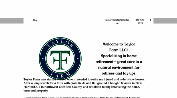 taylorfarmct.com - Horse Retirement | Connecticut... - Taylor Farm Ct