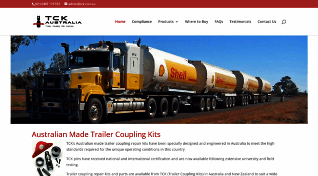 tck.com.au - Home - Trailer Coupling Kits A... - Tck