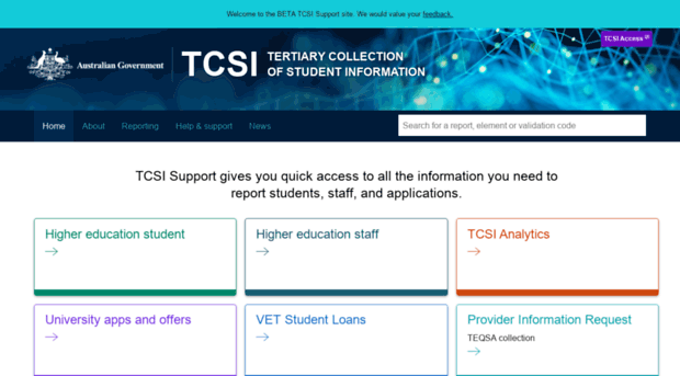tcsisupport.gov.au - | TCSI Support - TCSI Support Gov