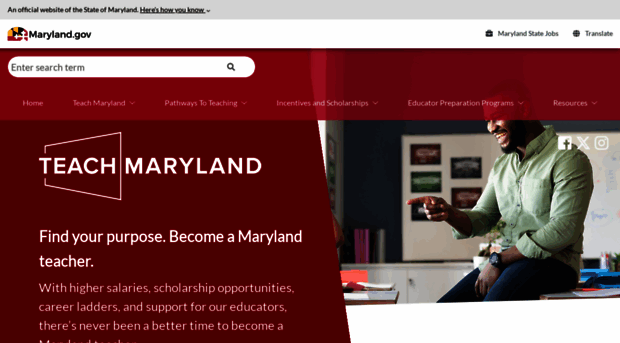 teach.maryland.gov - Teach Maryland - Teach Maryland