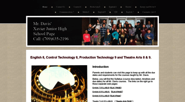 teacher-mr-davis.yolasite.com - James Davis - Teachermr Davis Yolasite