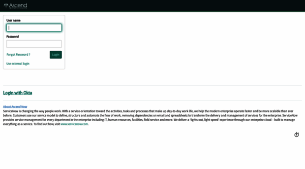 teamascend.service-now.com - Ascend Service Portal - Servic... - Team ...