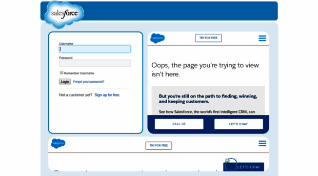 teamspirit-600.cloudforce.com - Salesforce - Customer Secure L ...
