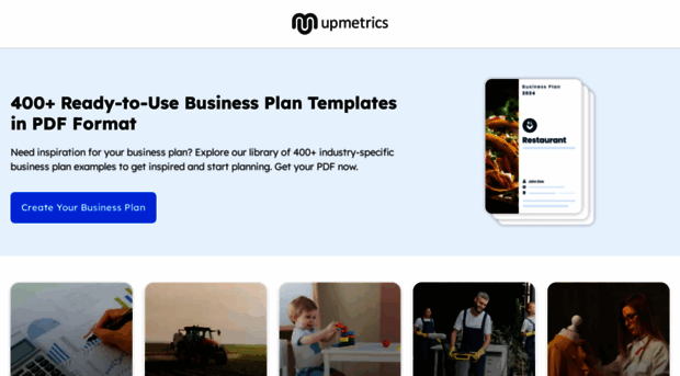 templates.upmetrics.co - 400+ Business Plan Templates P... - Templates ...
