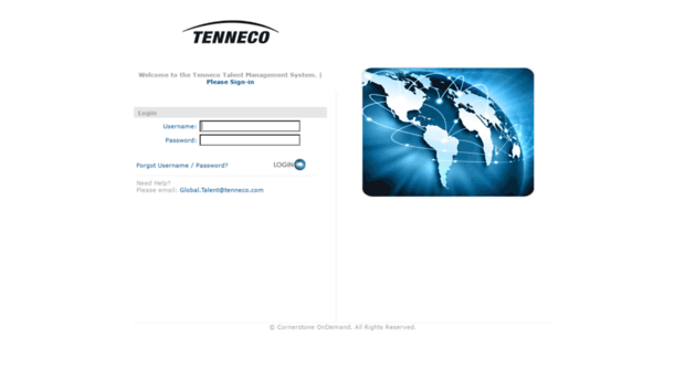 tenneco.csod.com - Tenneco TMS - Tenneco Csod