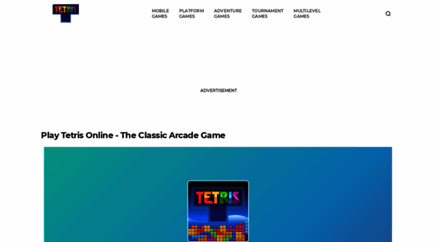 tetris.one - Tetris - Play Classic Tetris O... - Tetris