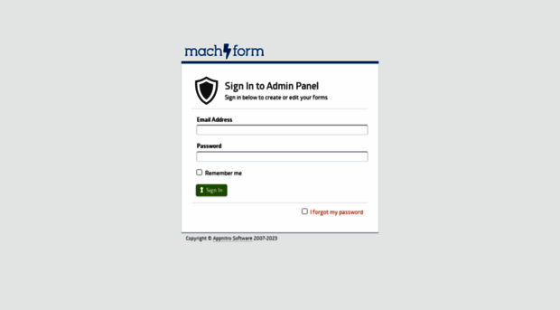 tf.tntech.edu - MachForm Admin Panel - Tf Tntech