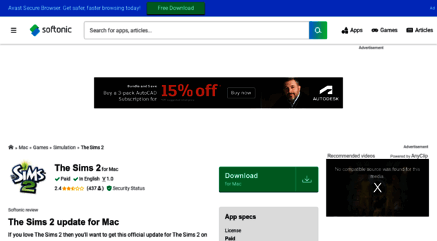 the-sims-2-mac.en.softonic.com - The Sims 2 for Mac - Download - The ...