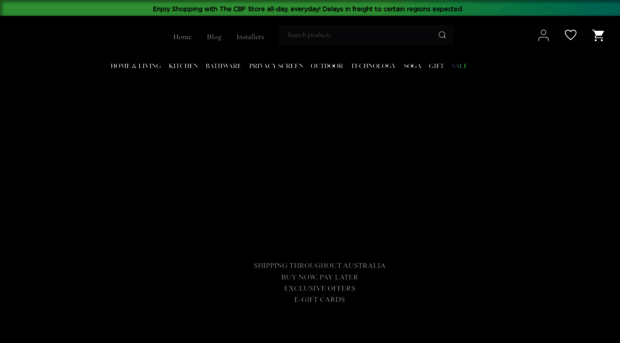 thecbfstore.com.au - Exclusive Offer: Welcome to Th... - The CBF Store