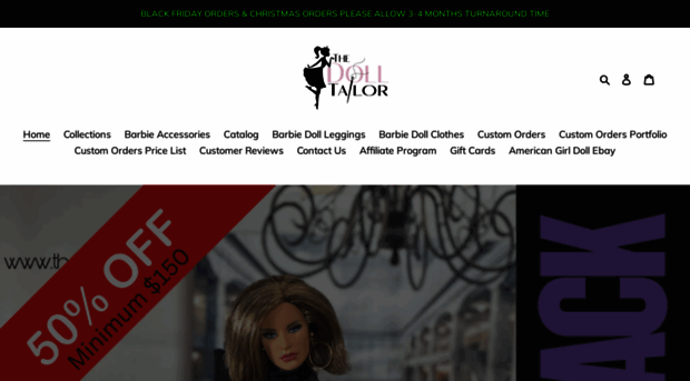 thedolltailor.com - The Doll Tailor - Custom Doll ... - The Doll Tailor