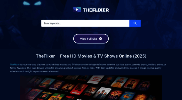 theflixertv.online - TheFlixer – Watch Free Movies ... - The Flixer TV