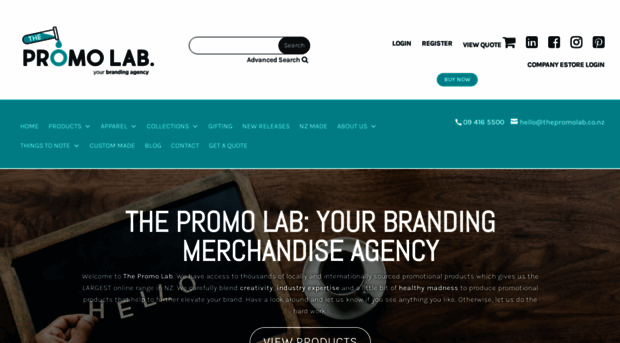 thepromolab.co.nz - Home - The Promo Lab - The Promo Lab
