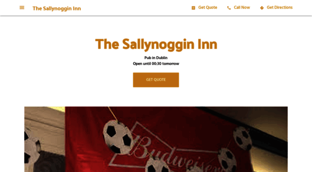 thesallynoggininn.business.site - The Sallynoggin Inn - Pub in D ...