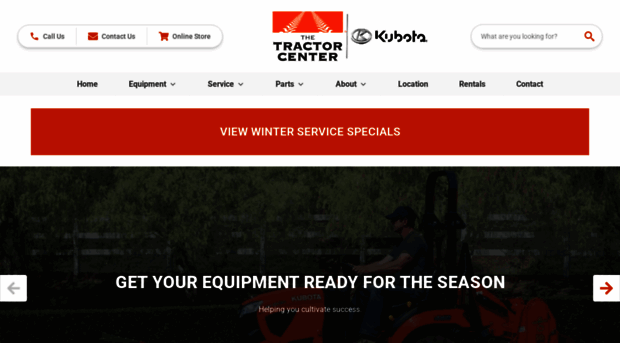 thetractorcenter.com - The Tractor Center | Kubota De... - The Tractor ...
