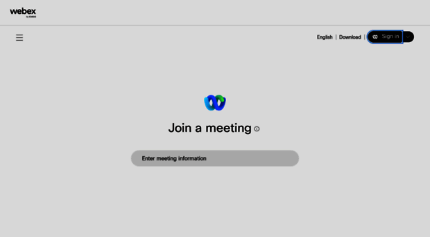 thinkdigital.webex.com - Site do Webex Enterprise - Thinkdigital Webex