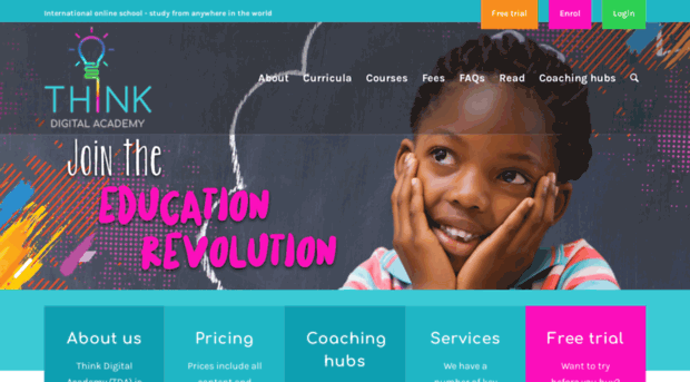 thinkdigitalcollege.co.za - 4X Award Winning Online School... - Think ...