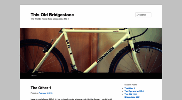 thisoldbridgestone.com - This Old Bridgestone | The Wor... - This Old ...