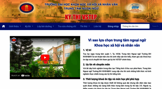 thitienganh6bac.hcmussh.edu.vn - Trung tâm Ngoại ngữ - Thitienganh 6 ...