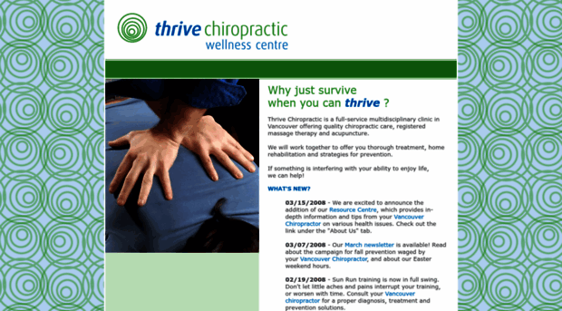 thrivewellness.ca - Chiropractor Vancouver, Vancou... - Thrive Wellness