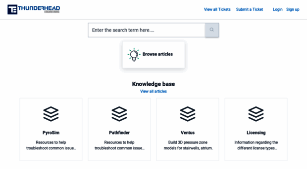 thunderheadeng.freshdesk.com - Support : Thunderhead Engineer... - Thunderhead Eng Freshdesk