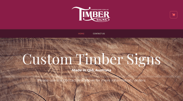 timbersigns.com.au - Build a Free Website - Sitebea... - Timbersigns