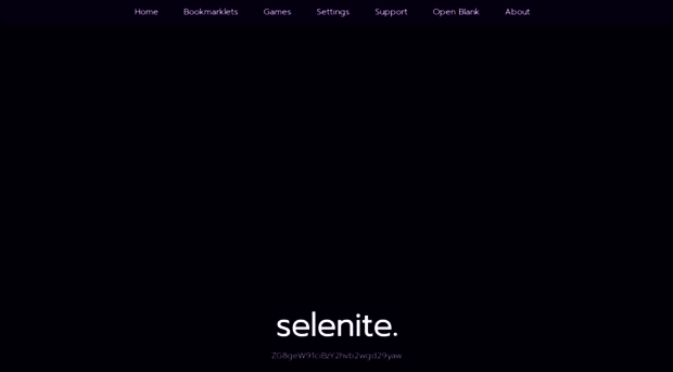 tino.pages.dev - Selenite - Tino Pages