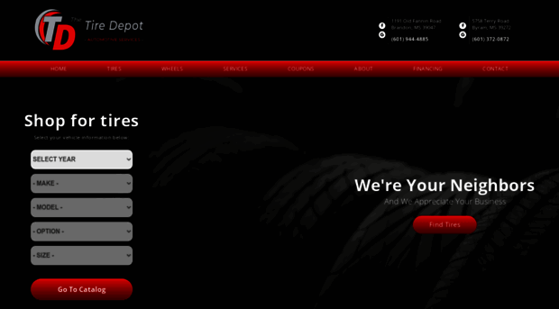tiredepotms.com - Tire Depot Automotive Services... - Tire Depot MS