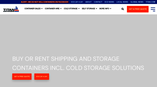 titancontainers.co.uk - TITAN Containers | Shipping Co... - TITAN ...