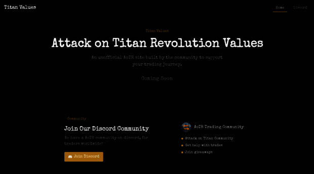 titanvalues.com - Titan Values | AoTR Trading Co... - Titan Values