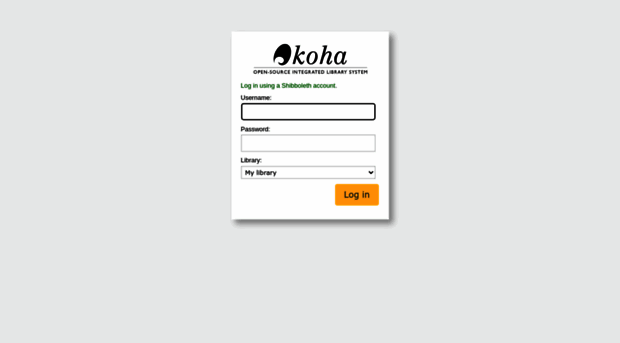 toiohomai-admin.mykoha.co.nz - Log in to Koha › Koha - Toiohomai Admin ...