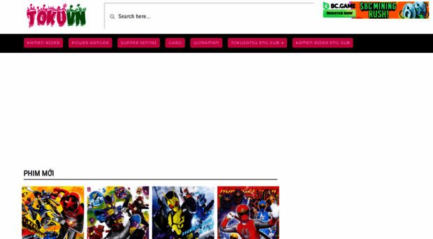 tokuvn.com - Xem Tokusatsu Kamen Rider, Sup... - Tokuvn