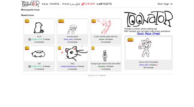 toonator.com - Toonator.com - Draw animation ... - Toonator