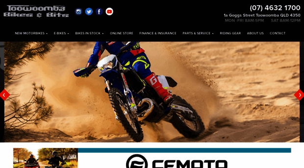 toowoombabikesandbits.com.au - Motorcycle Dealership in Toowo ...
