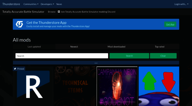 totally-accurate-battle-simulator.thunderstore.io - All mods | Thunderstore - The ... - Totally ...